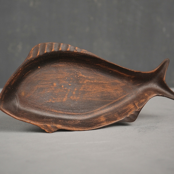 Pottery Fish Plate - Etsy