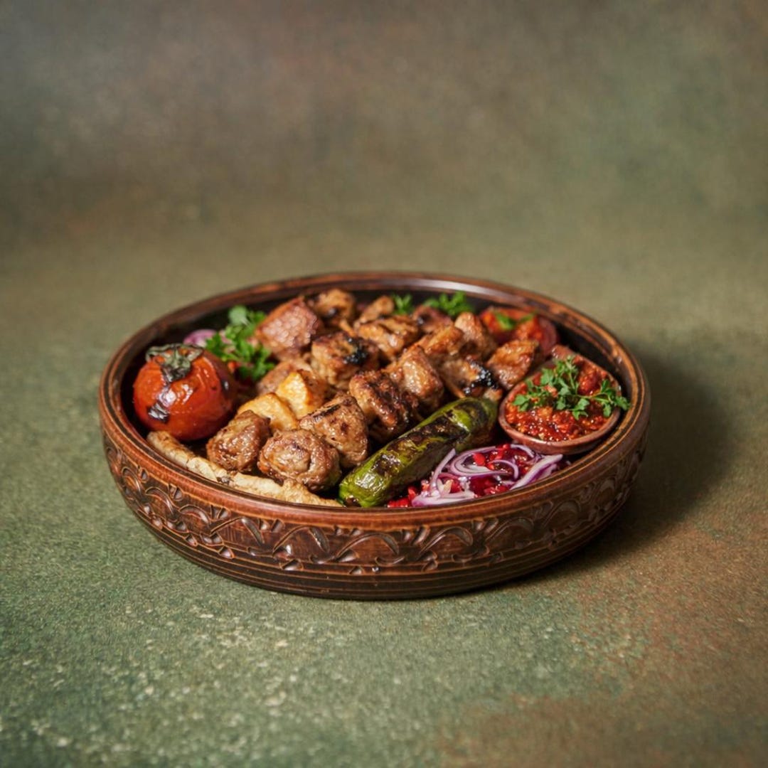 Ketsi Pan: Handmade Georgian Clay Oven Dish for Baking and Serving - Etsy