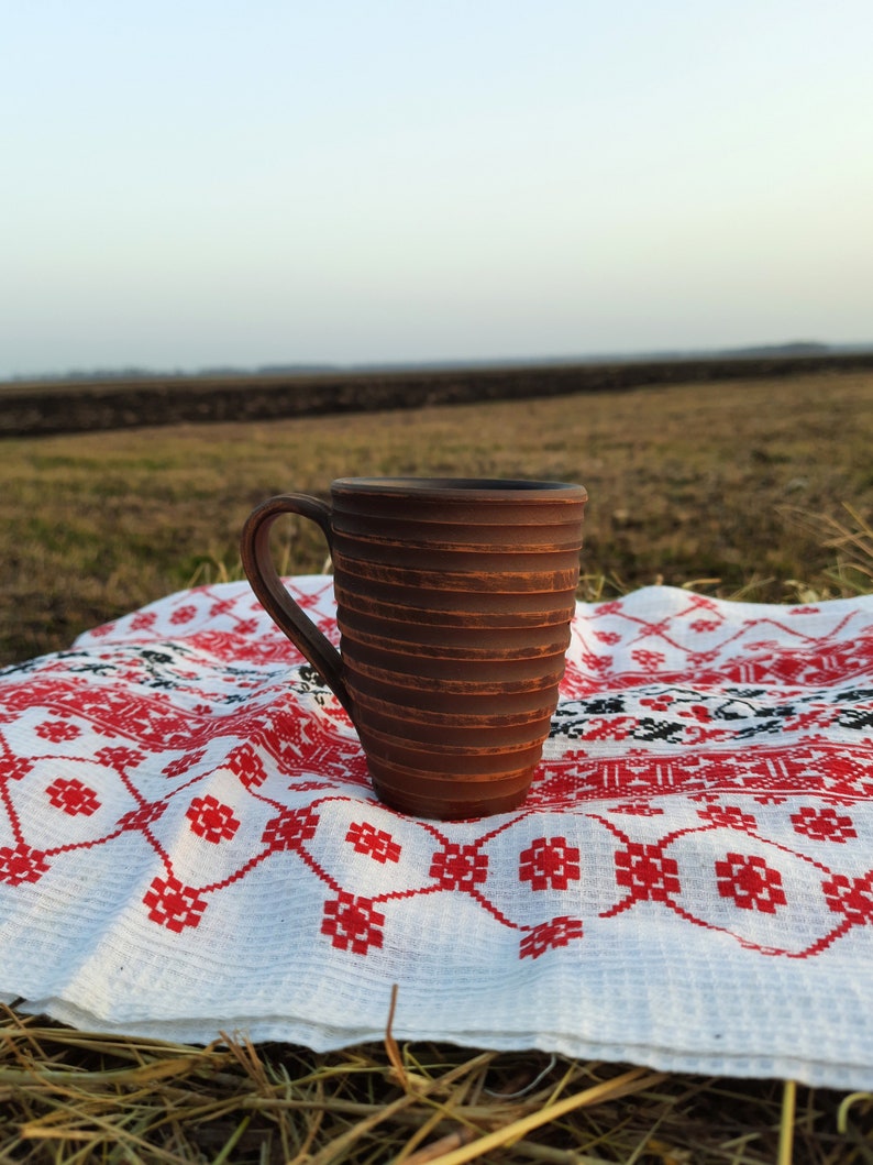 Clay Carved Cup Handmade Ceramic Mug Handcrafted Pottery - Etsy