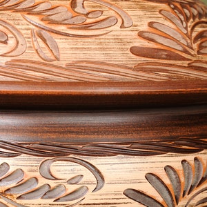 Big Ceramic Baker Pot Handmade Bread Baking Dish Cooking - Etsy