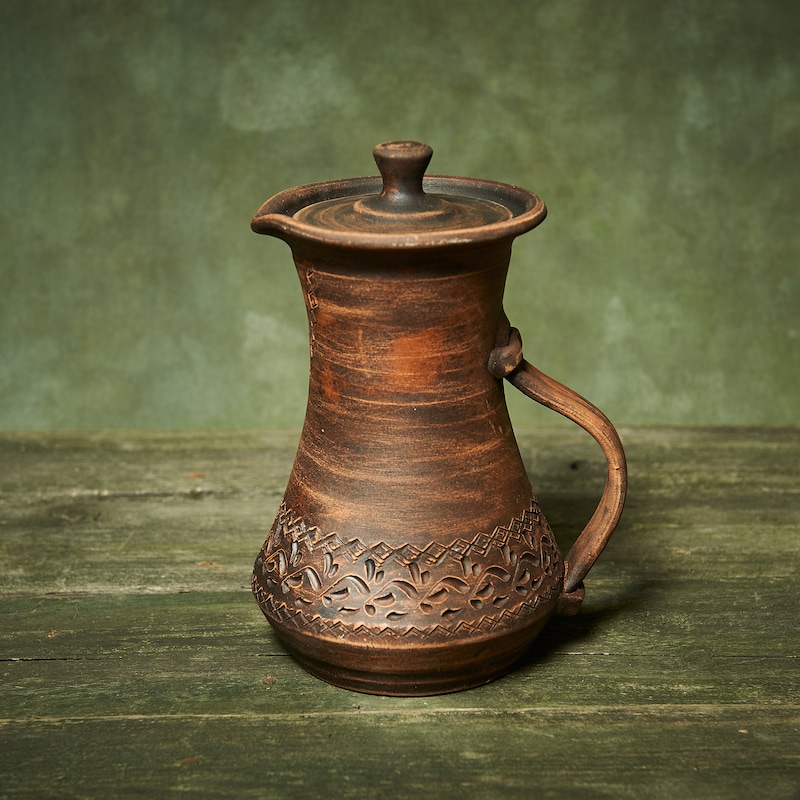 Clay Pitcher - Etsy