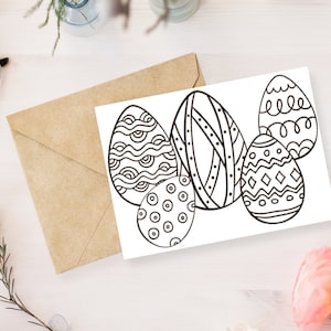 DIY Printable Easter Cards - Etsy