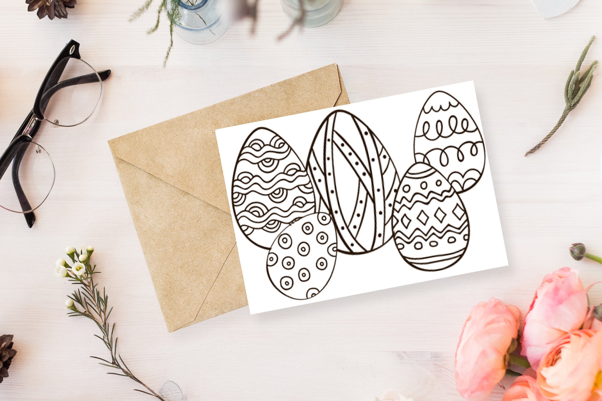 DIY Printable Easter Cards - Etsy