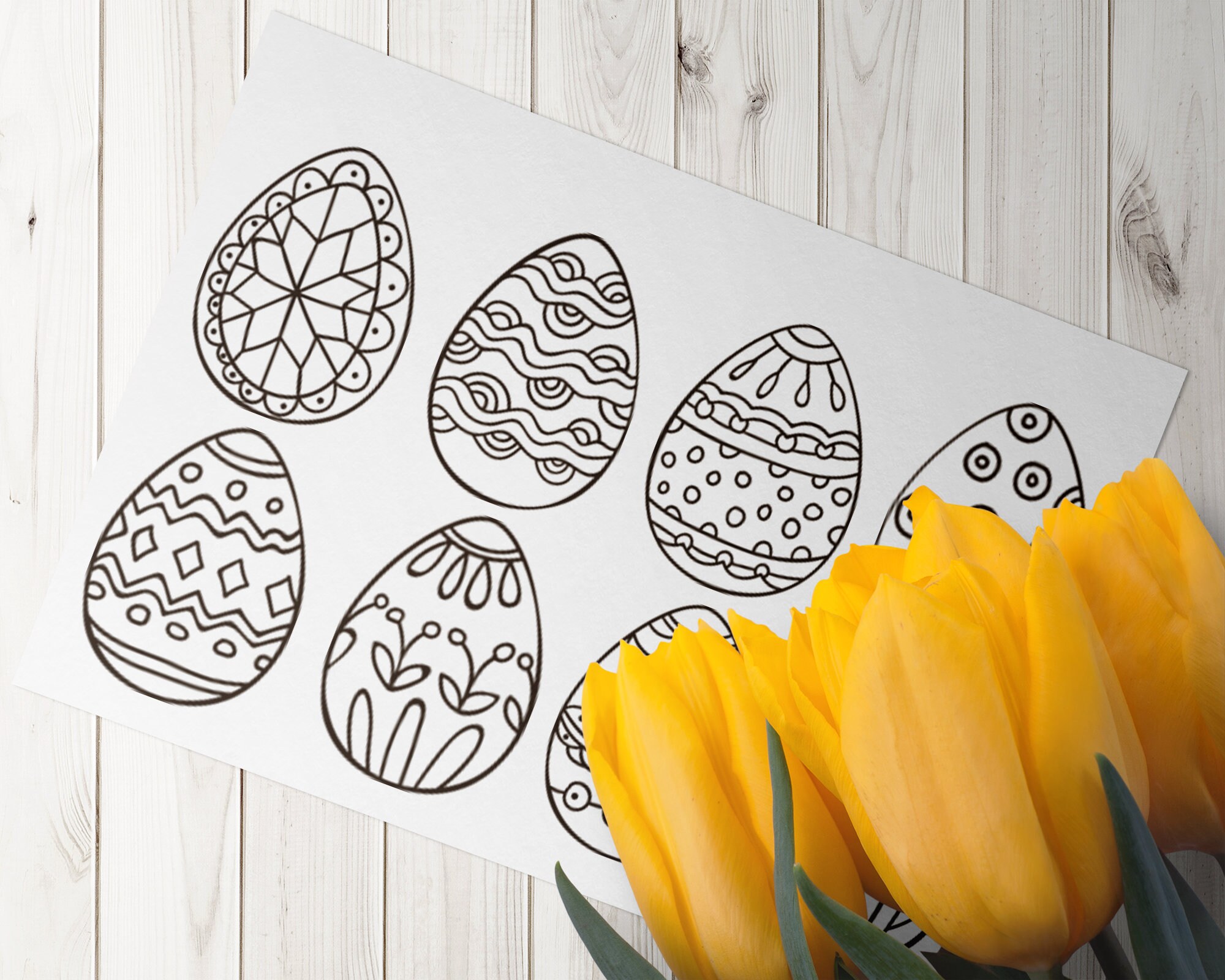 DIY Printable Easter Cards - Etsy