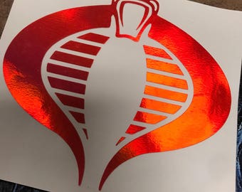 Cobra decal | Etsy
