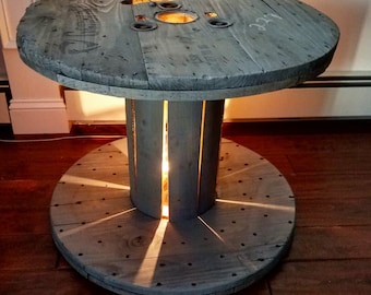 Spool coffee table | Etsy