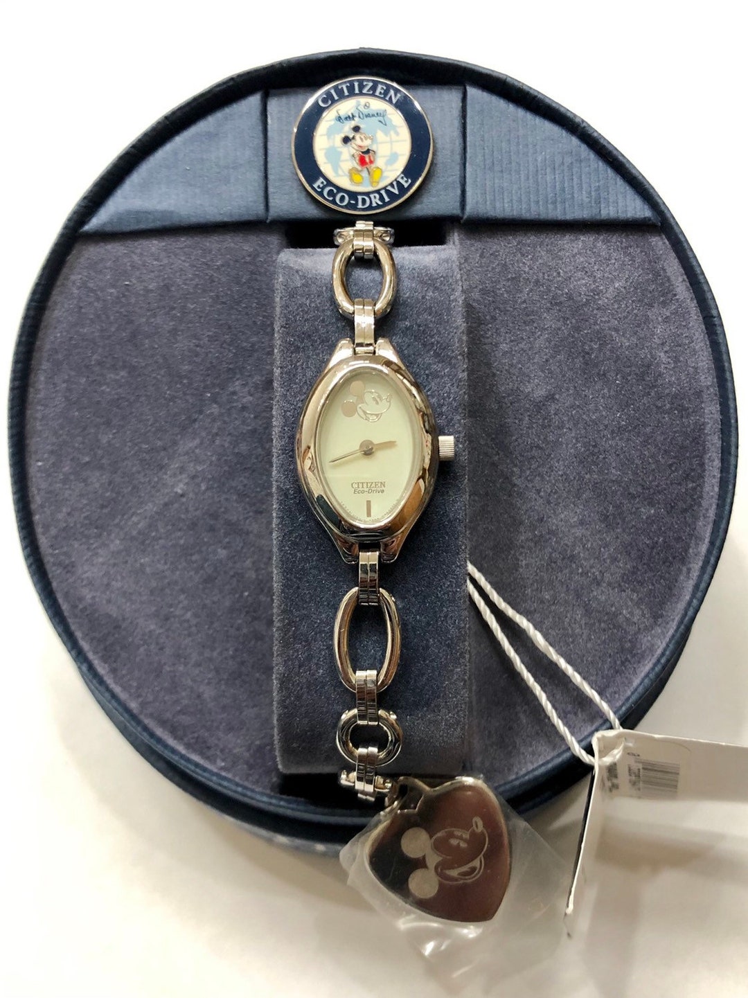 Vintage Citizen Eco-drive Mickey Mouse Ladies Watch, Working NOS Disney ...