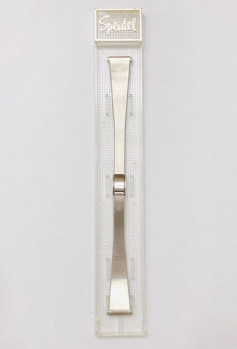 Vintage Speidel Ladies Matte Watch Band Stainless Steel - Etsy