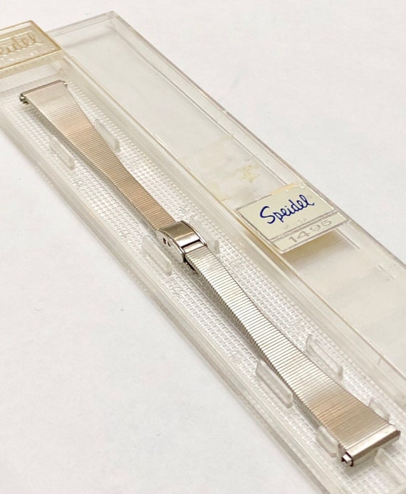 Vintage Speidel Ladies Matte Watch Band Stainless Steel - Etsy