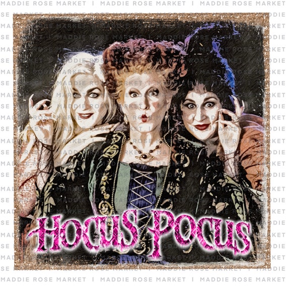 Sublimation PNG Graphic hocus Pocus Digital Download - Etsy