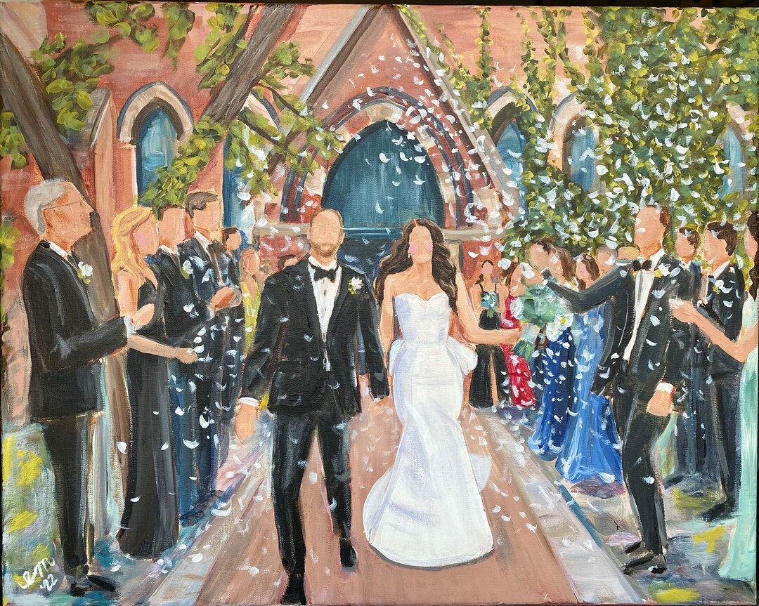 Live Wedding Painting, Wedding Painter, Live Wedding Painter, Event ...