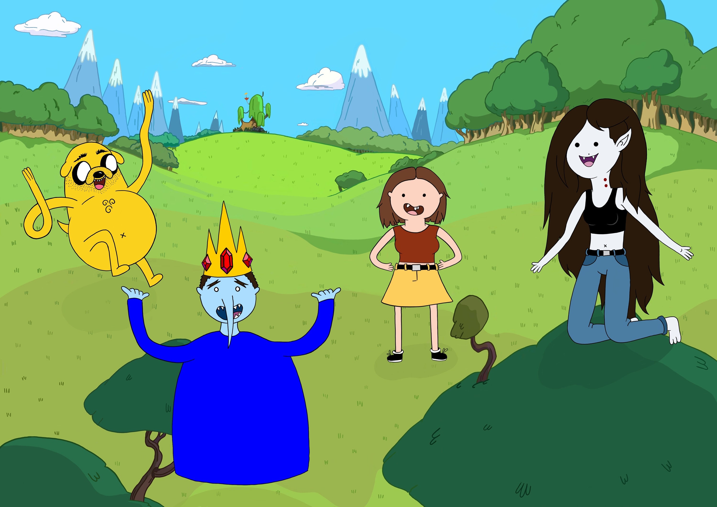 Adventure Time Custom Portrait | Etsy