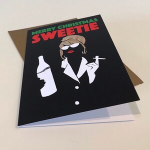 Absolutely Fabulous Patsy Stone Card - "merry Christmas Sweetie" Xmas ...