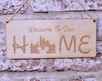 Welcome to Our Castle Sign - Etsy