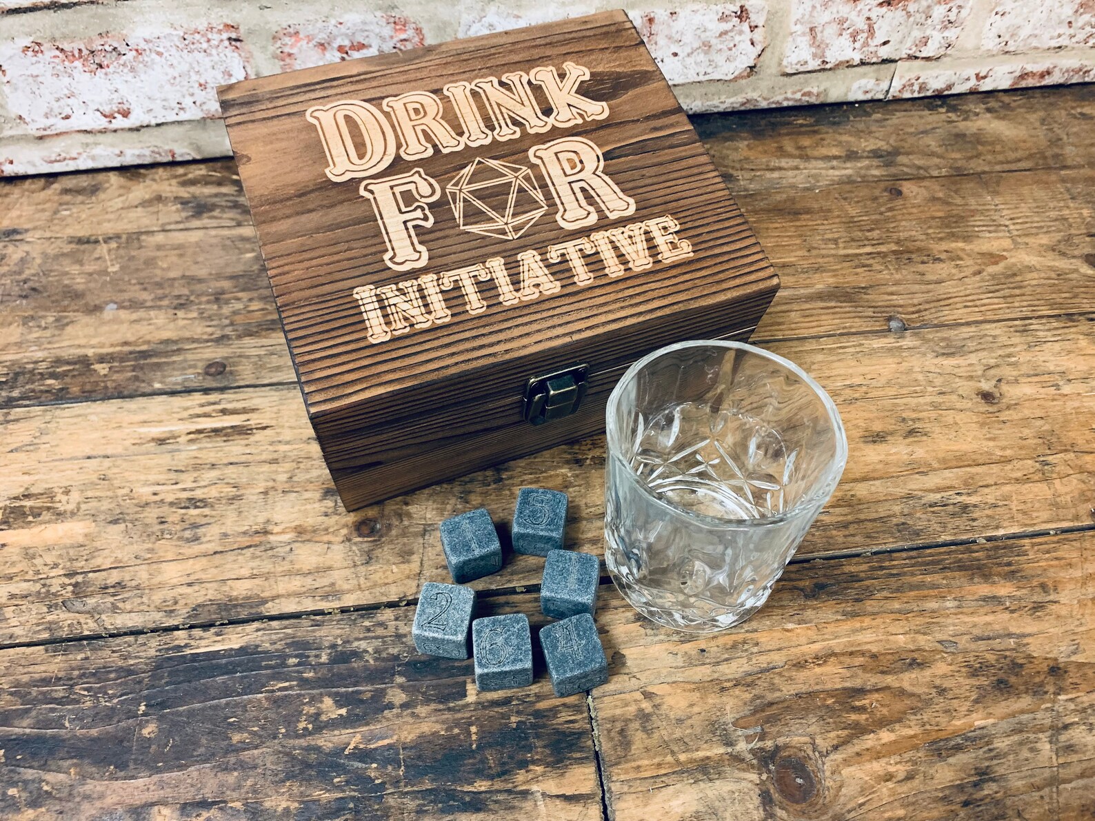 Drink for Initiative DND Drinking Gift Dice Effect Whiskey | Etsy