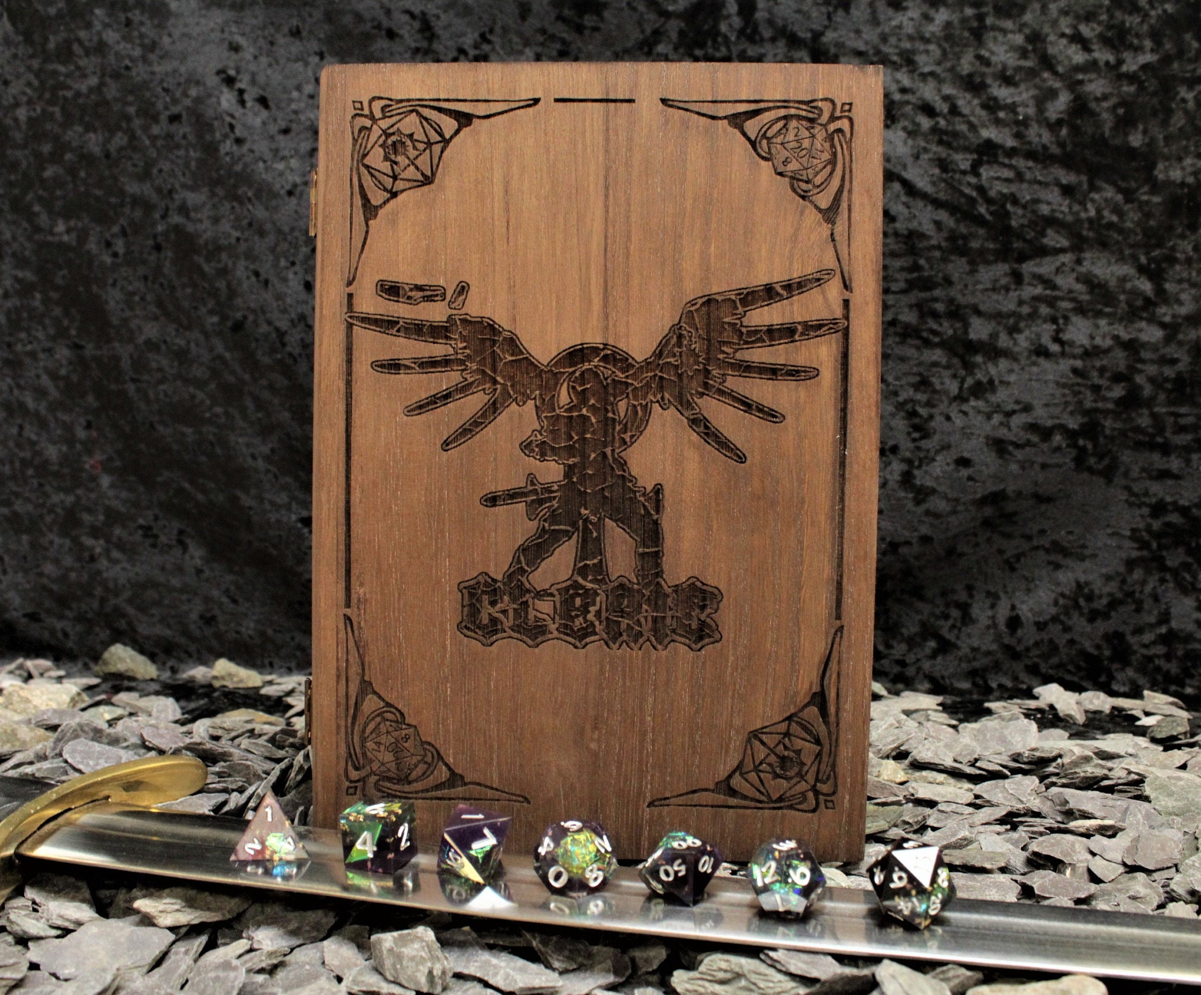 Cleric Book Effect Dice Box and Roll Tray DND D&D - Etsy