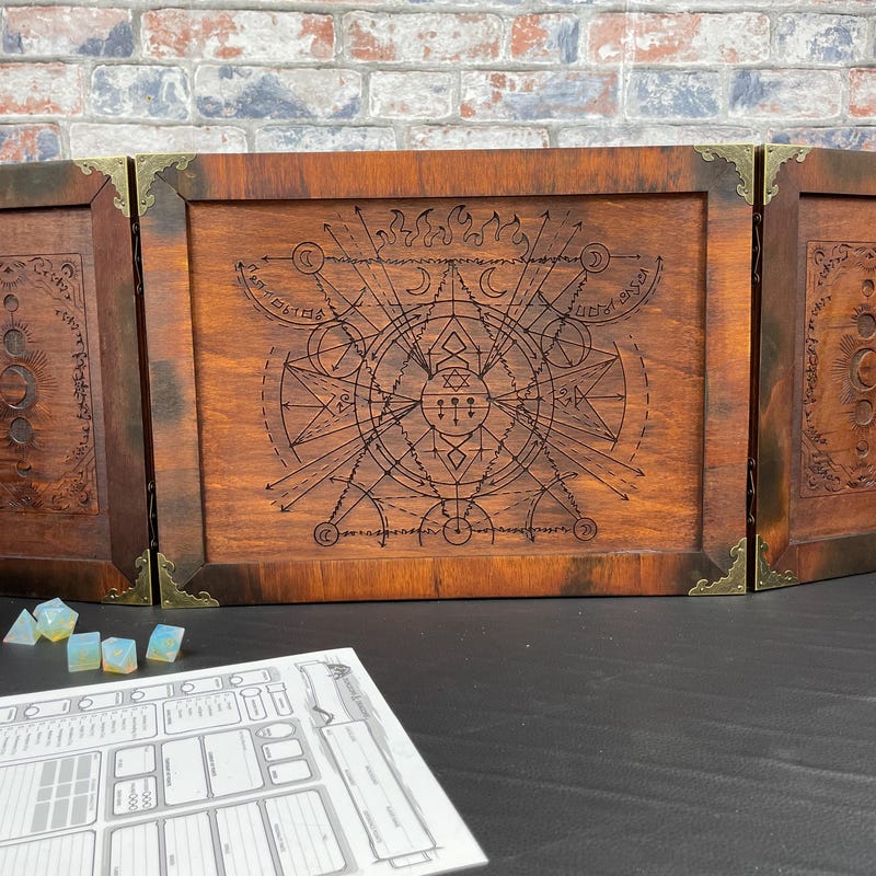 Custom Dm Screen - Etsy