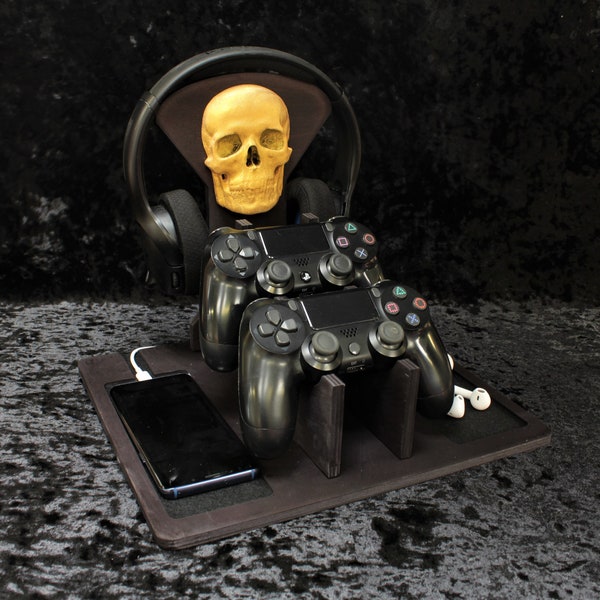 Skull Headset Stand - Etsy
