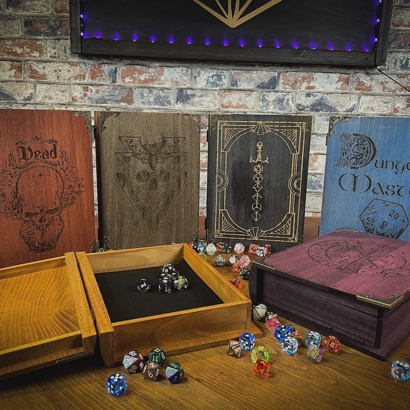 Dice Tray Dnd Small - Etsy UK
