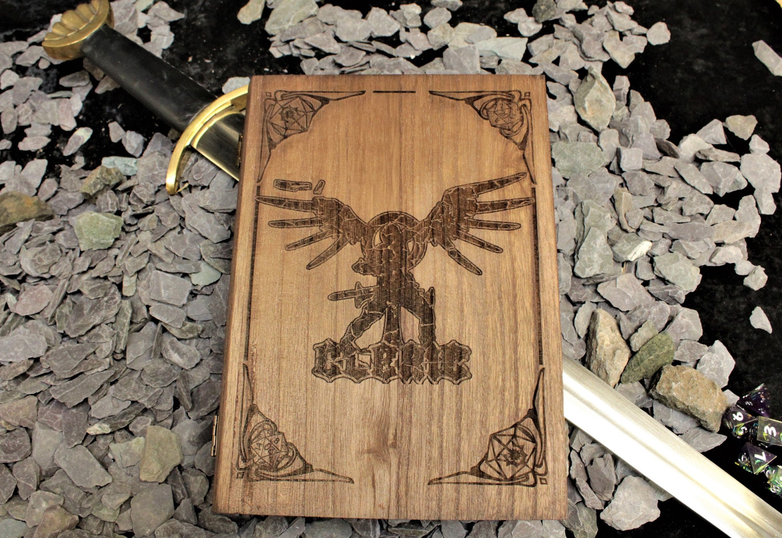 Cleric Book Effect Dice Box and Roll Tray DND D&D - Etsy