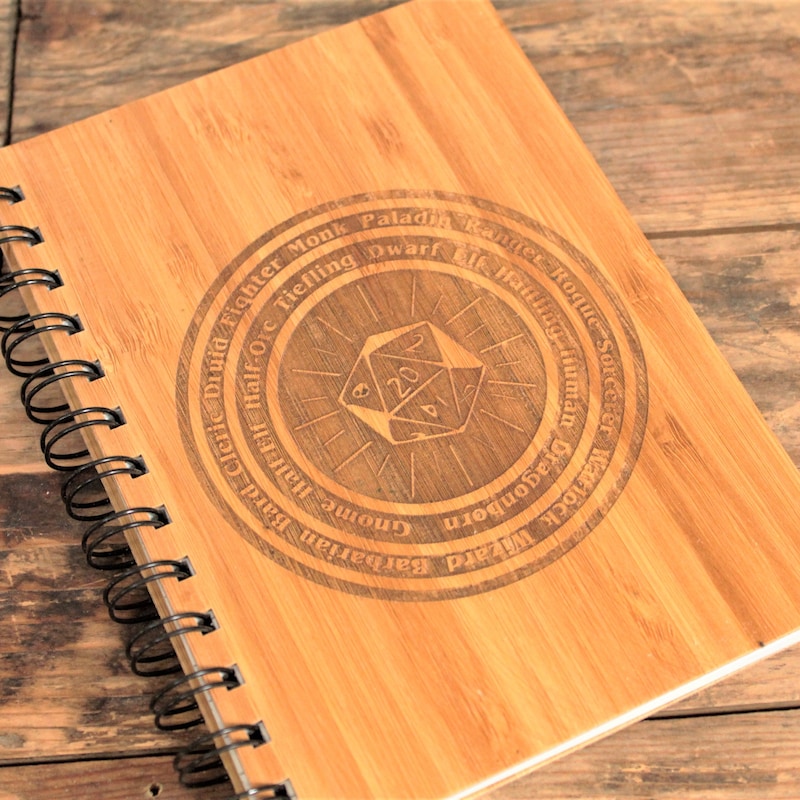 Character Dnd Notepad - Etsy UK