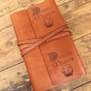 Handmade Refillable Leather Journals for Tabletop Gaming | Leather ...