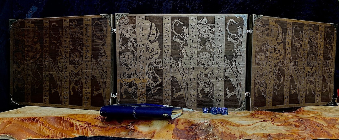 Dungeon Master Screen | DM Screen | Personalised Screen | Tabletop ...