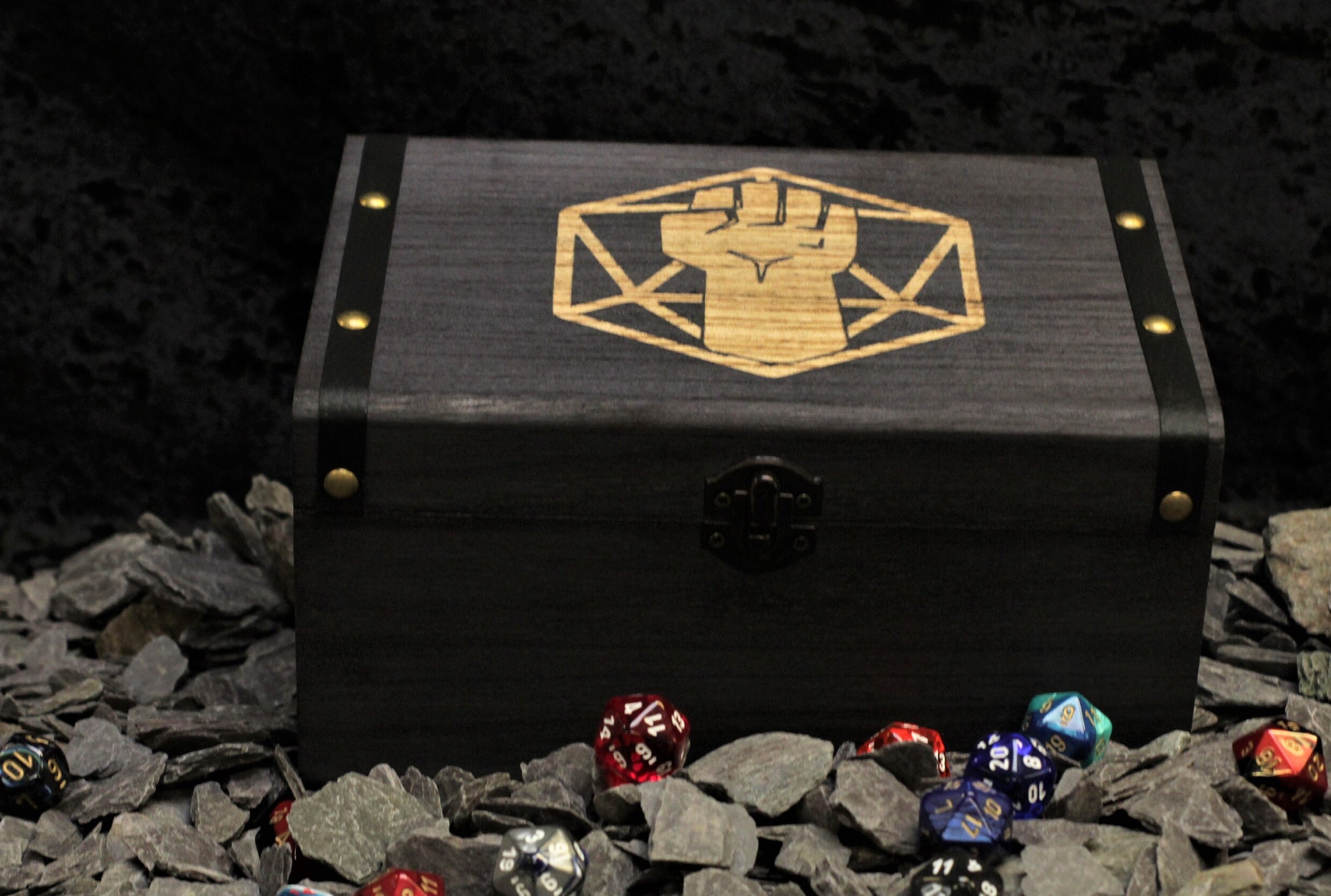Monk Engraved Dice Box Druid DND Class DND Dice Box - Etsy