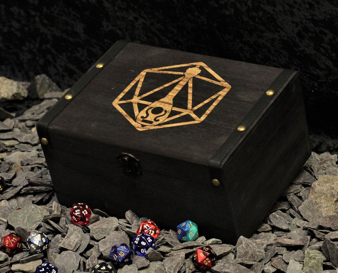 Bard D&D Dice Box Class Symbol DND Dice Box Personalised Dice Box ...