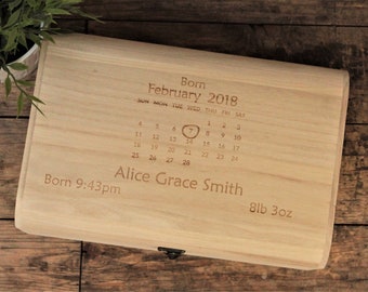 Unique Birth Box - Etsy