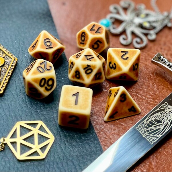 Bone Dice Dnd - Etsy