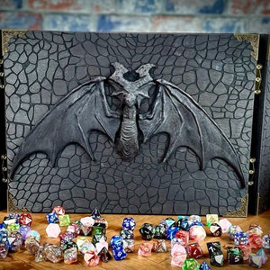 Dragon DM Screen | Wooden Dungeon Master Screen | DM Screen | 3D Dragon ...