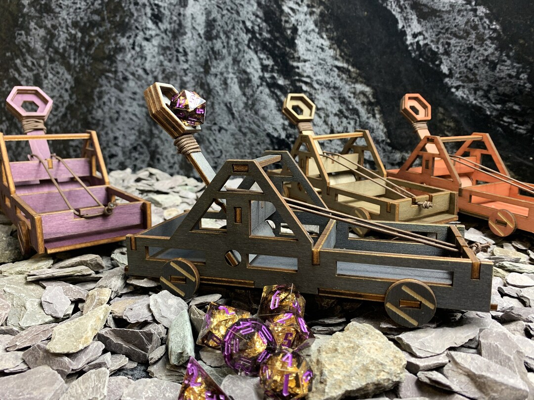 Wooden Desk Catapult: Novelty Paper Launcher, Work Gift - Etsy