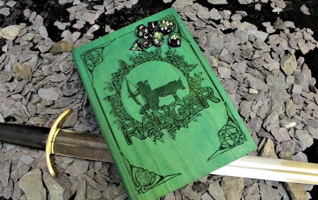 Ranger Book Effect Dice Box and Roll Tray DND D&D Dungeons and Dragons ...