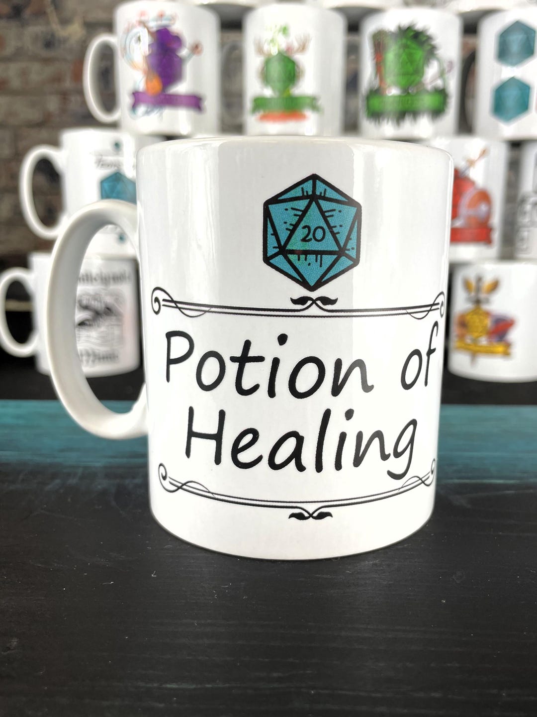 The Potion of Healing Ceramic Mug | DND Ceramic Mug | Tabletop Gaming ...