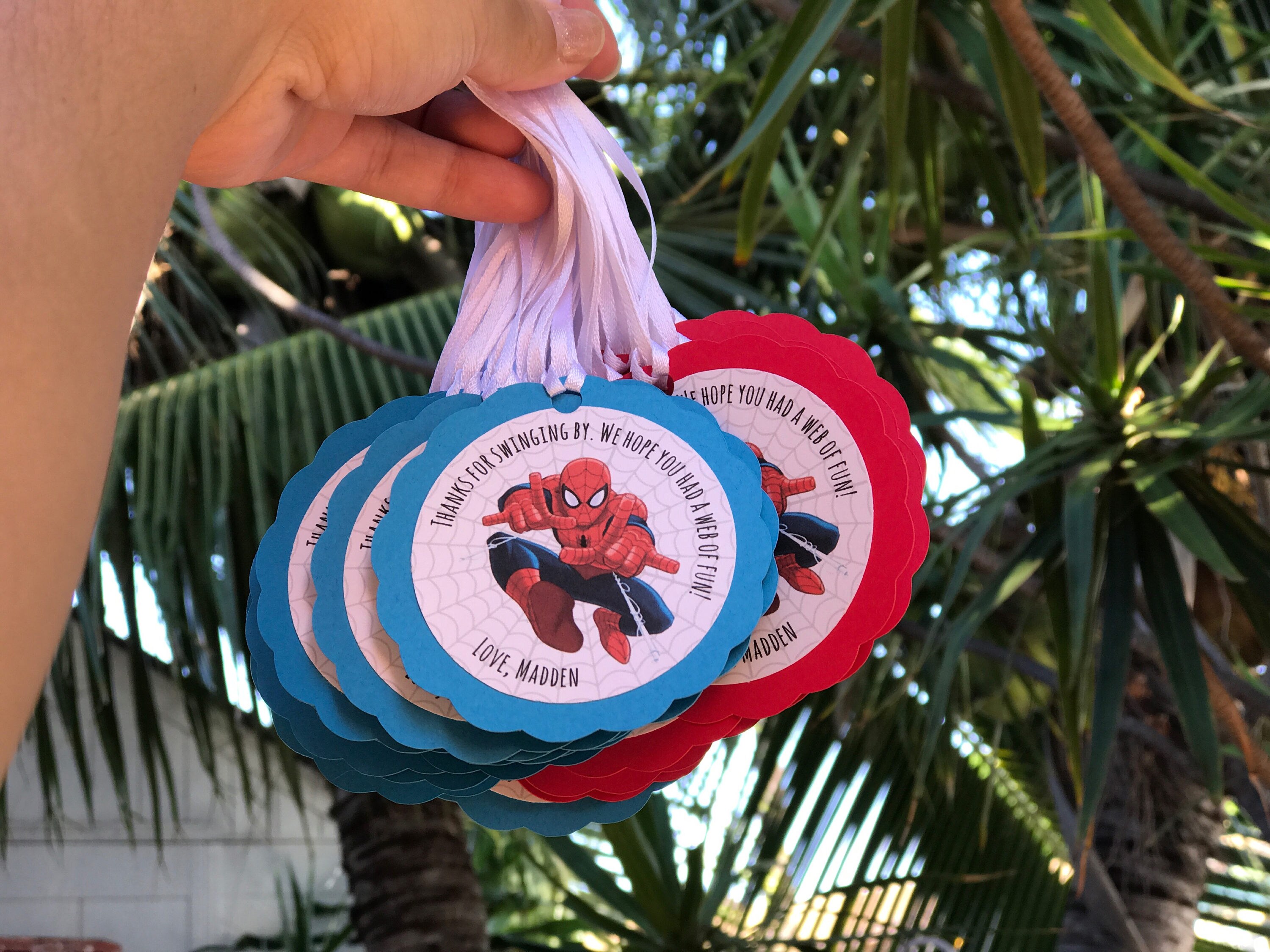 Spider-Man Tags | Etsy