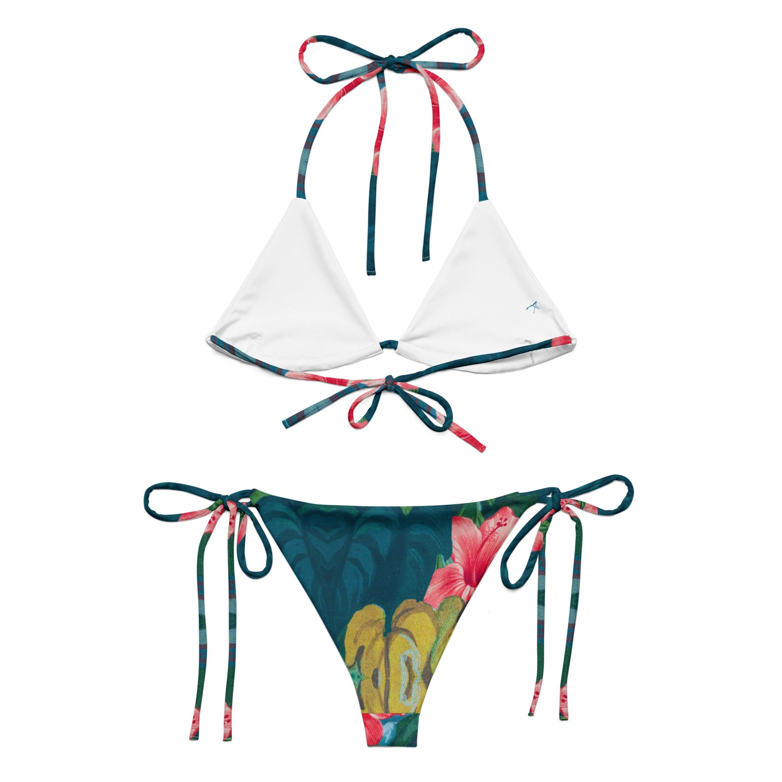Tropics I Recycled String Bikini - Etsy