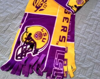 Lsu Tigers Scarf | Etsy