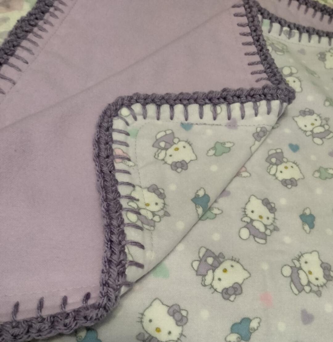 Hello Kitty Baby / Toddler Blanket - Etsy