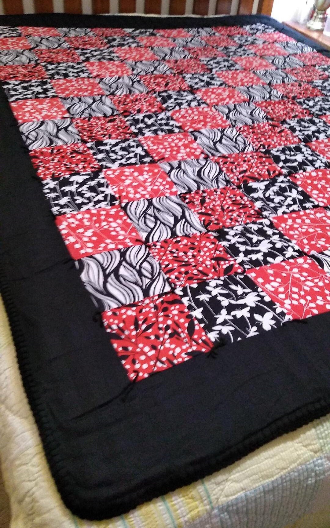 Beautiful Handmade Quilt - Etsy