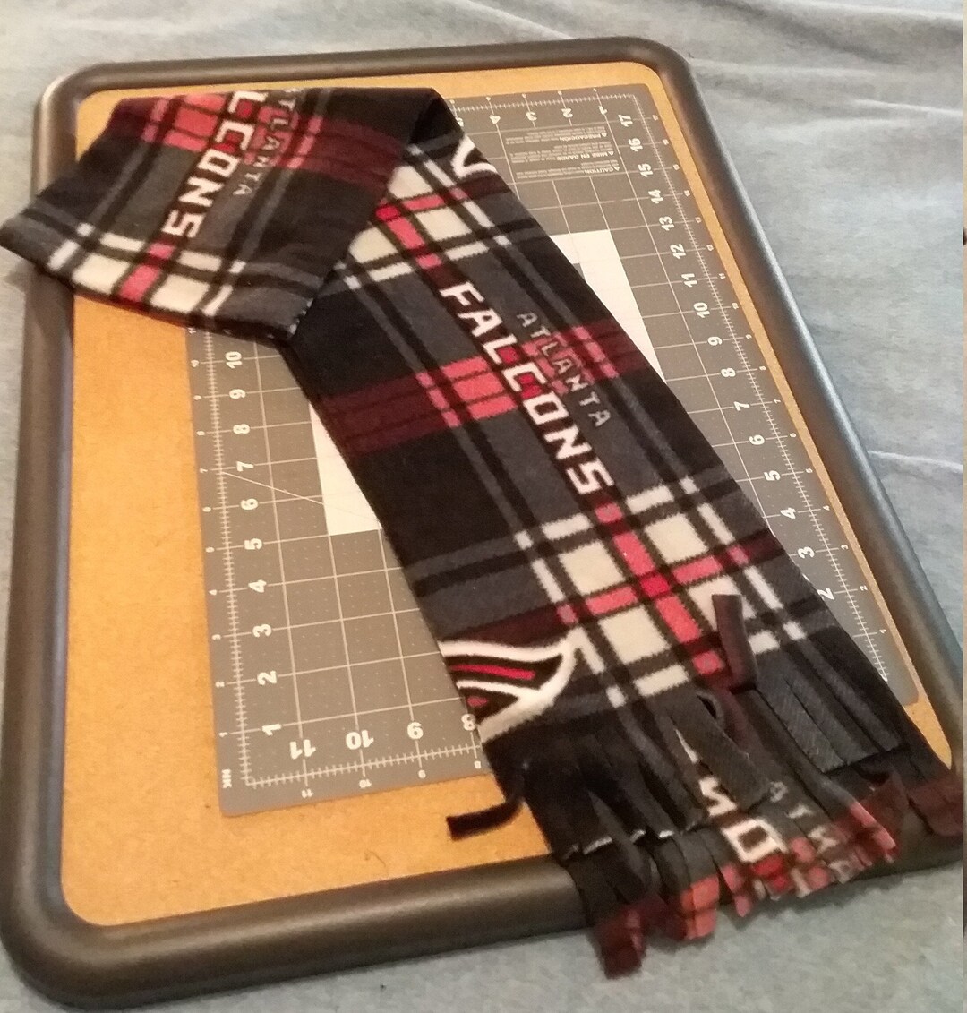 Atlanta Falcons Fleece Scarf - Etsy
