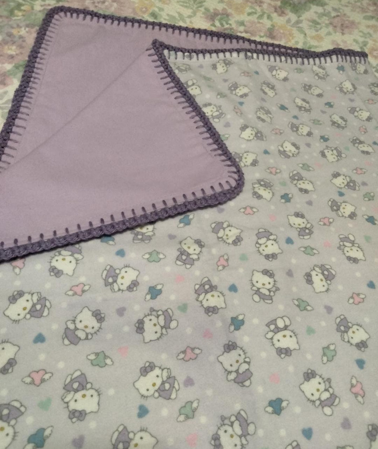 Hello Kitty Baby / Toddler Blanket - Etsy