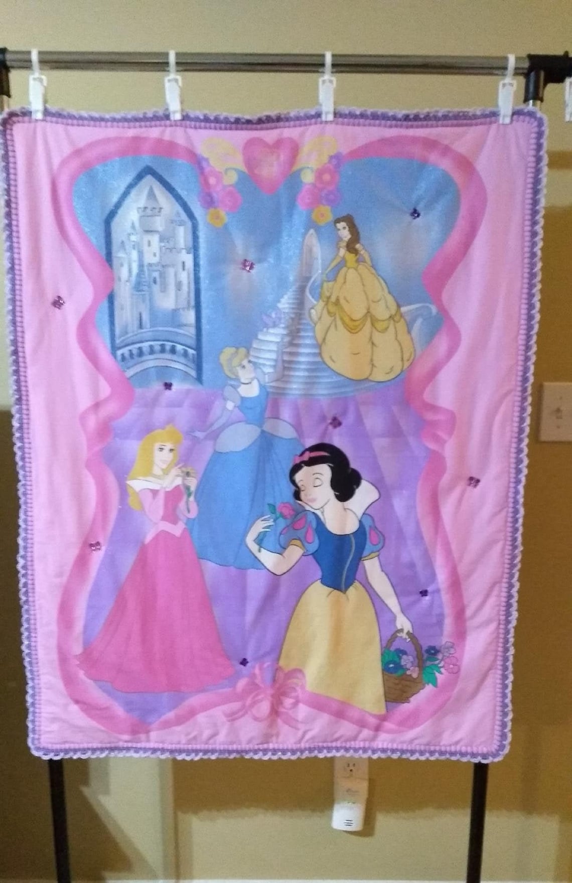 Disney Princess Blanket - Etsy