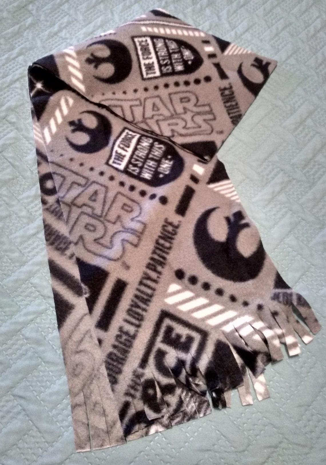 Star Wars Fleece Scarf - Etsy