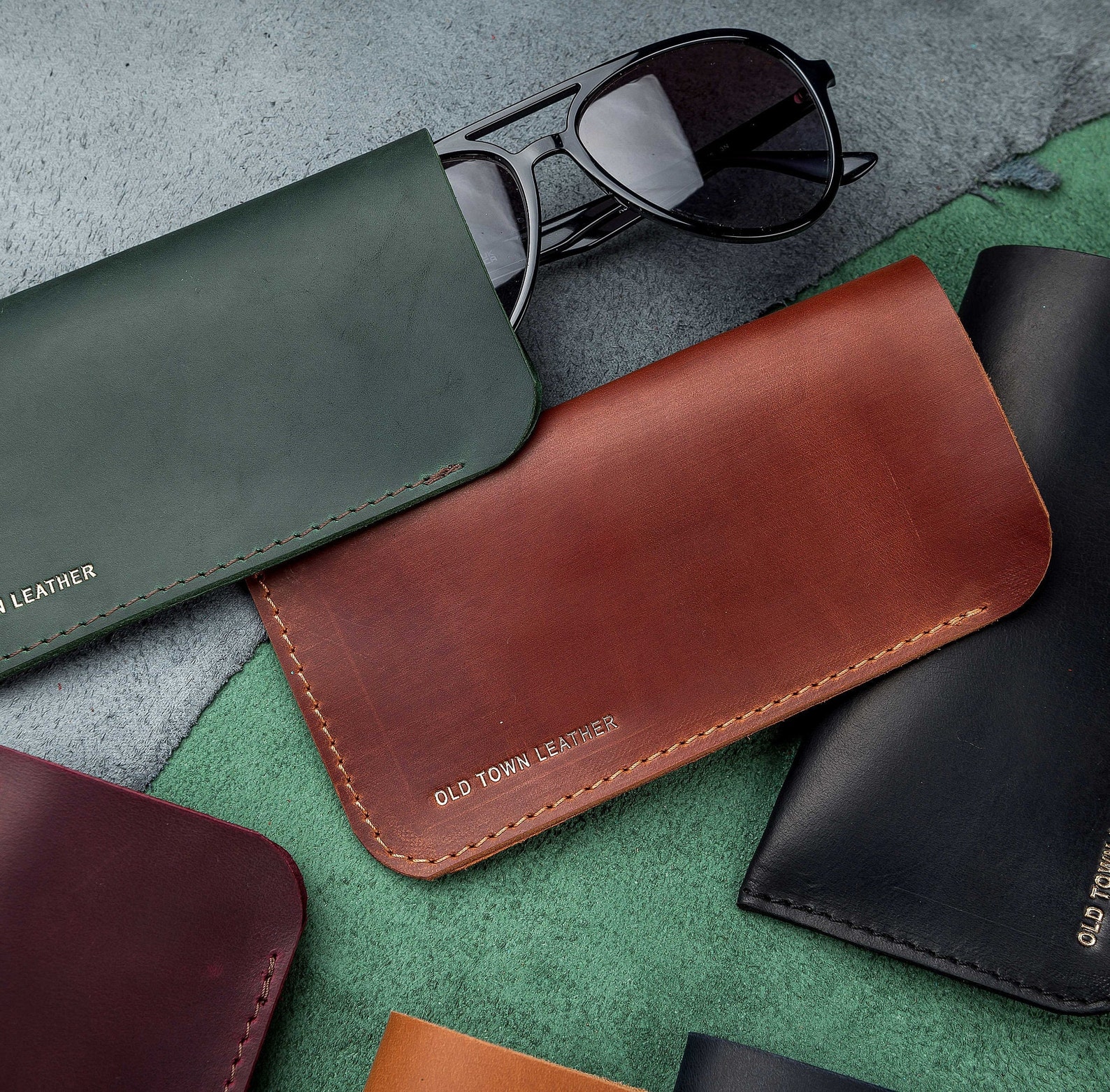 Case for Glasses Leather Glasses Case Personalized Case - Etsy