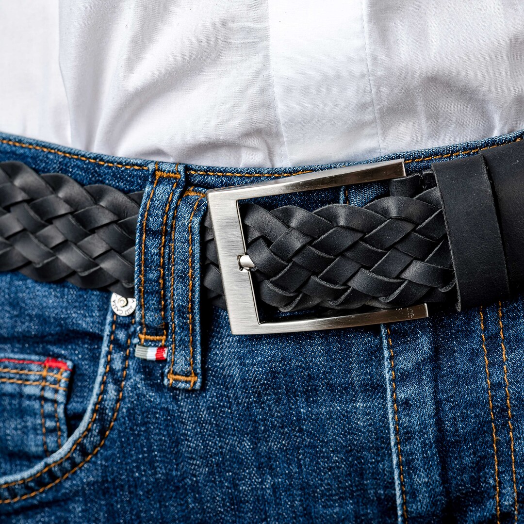 Black Belt, Braided Belt, Leather Belt, Cognac Belt, Caramel Belt ...