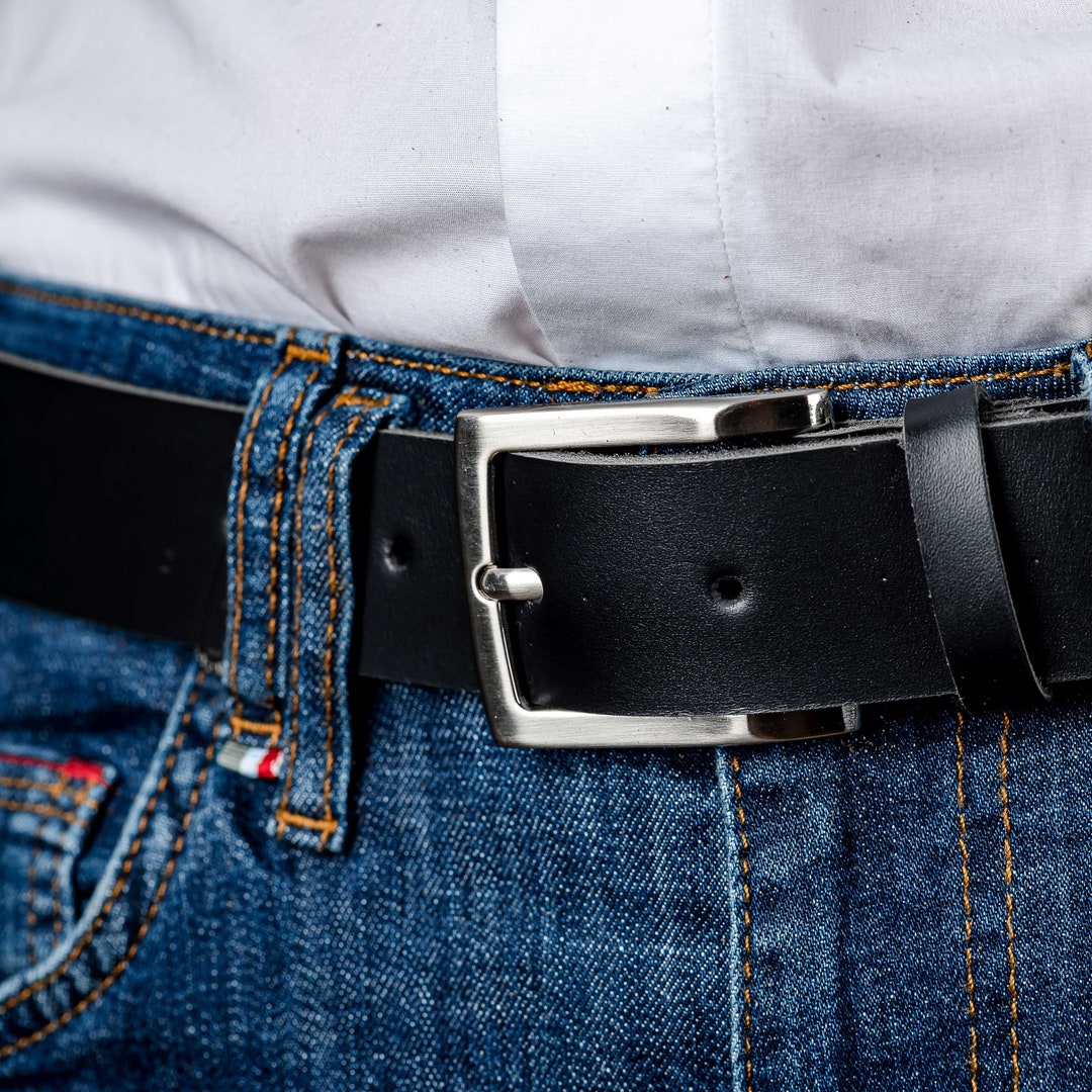 Black Belt, Leather Belt, Cognac Belt, Chocolate Belt, Gift for Man ...