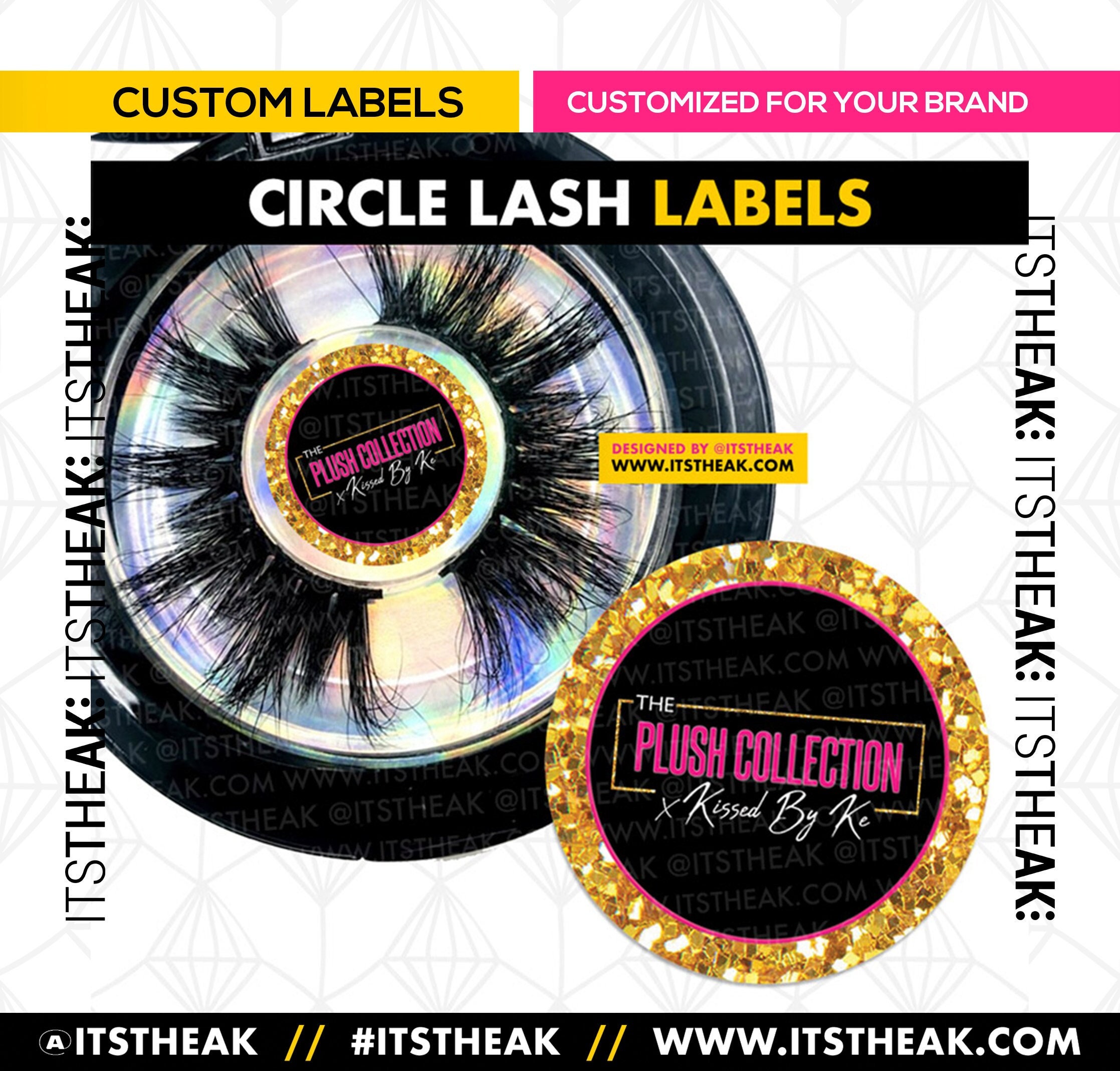 Lash Circle Cases - Etsy