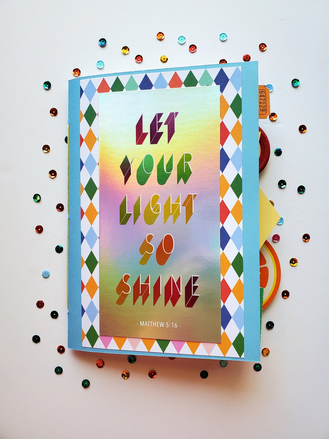 Let Your Light Shine Junk Journal - Etsy