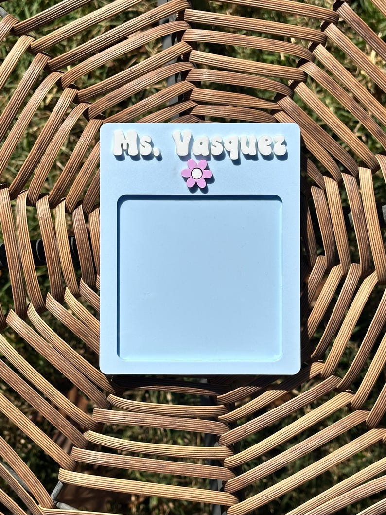 Custom Post-it Note Holder Personalized Desk Organizer Gift for Office ...